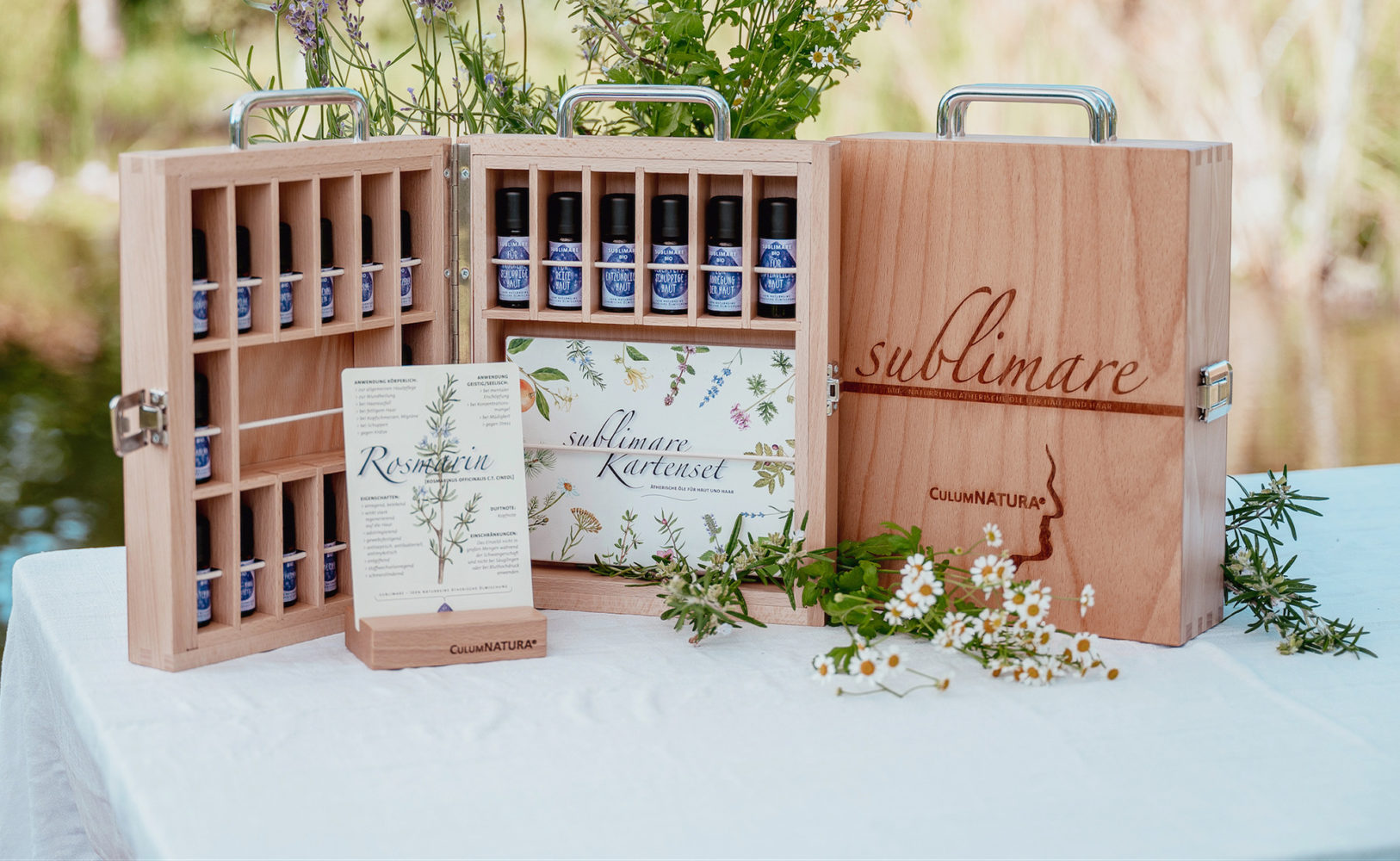 Erweiterung Produktpalette sublimare 100 % NATURREINEN ÄTHERISCHEN ÖLE